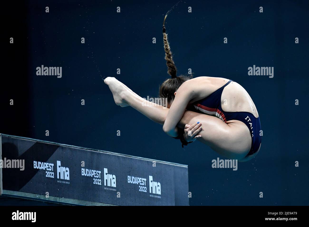 Budapest, Hungary. 26th June, 2022. Maia Biginelli of Italy compete in ...