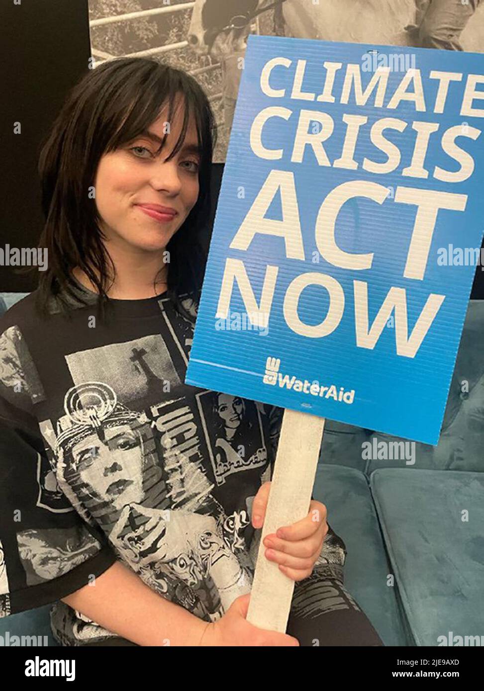 Billie eilish 2022 glastonbury hi-res stock photography and images - Alamy