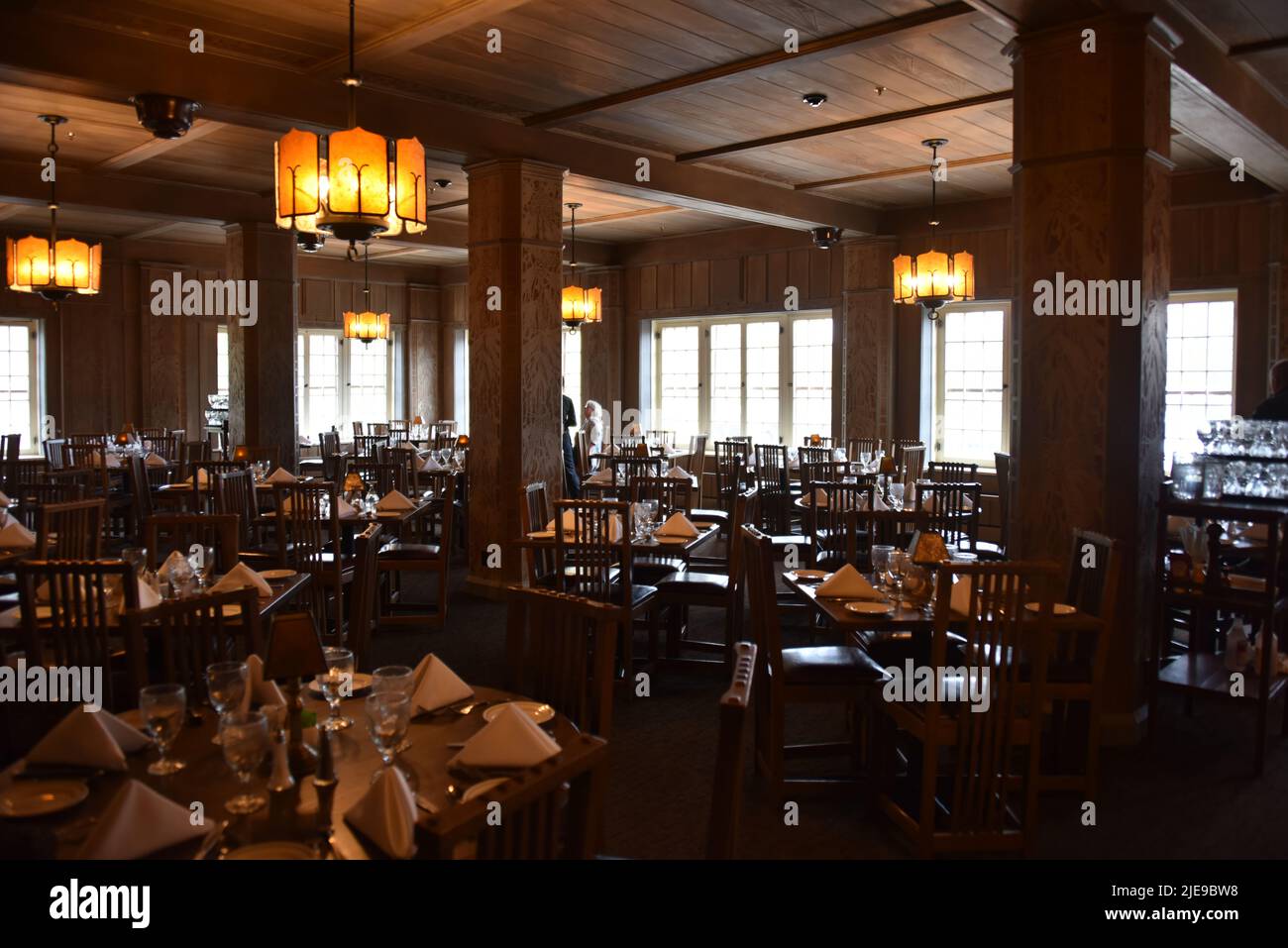 Yellowstone National Park, U.S.A. 5/21-24/2022. Old Faithfull Inn ...