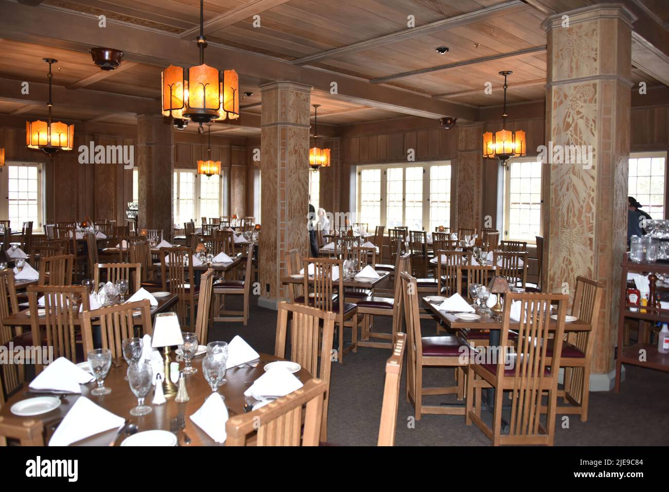 Yellowstone National Park, U.S.A. 5/21-24/2022. Old Faithfull Inn ...