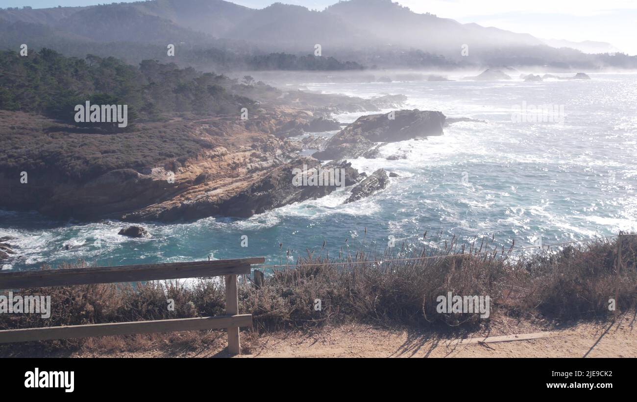 Monterey beach footpath california hi-res stock photography and images ...