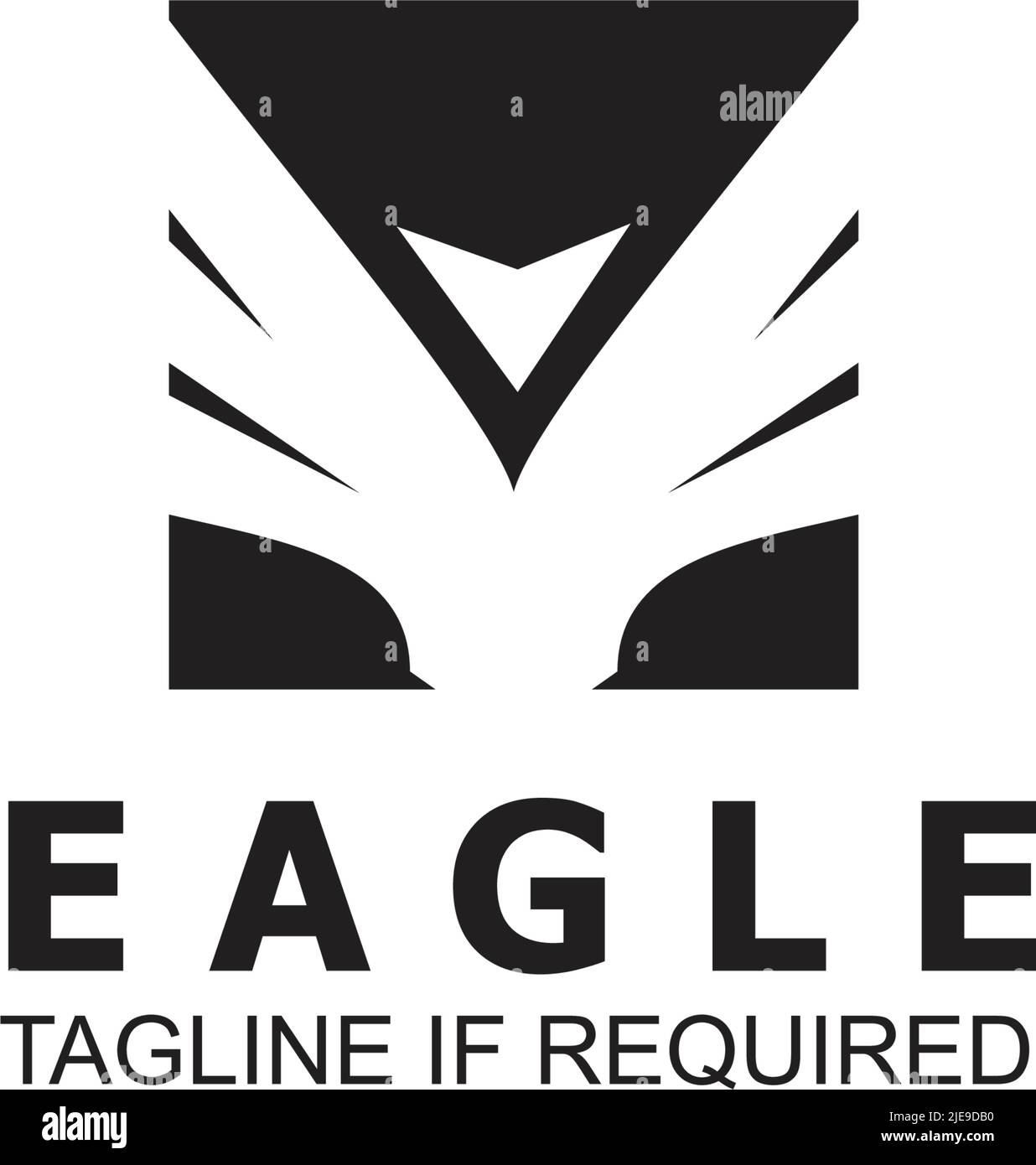 Eagle bird logo icon design vector template Stock Vector Image & Art - Alamy