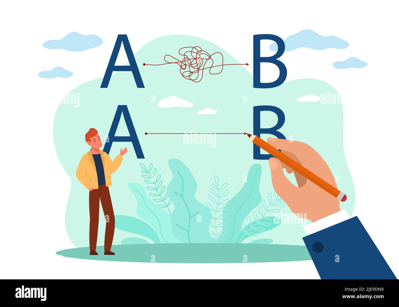 Simplifying the solution of complicated tasks. Simple and difficult way ...