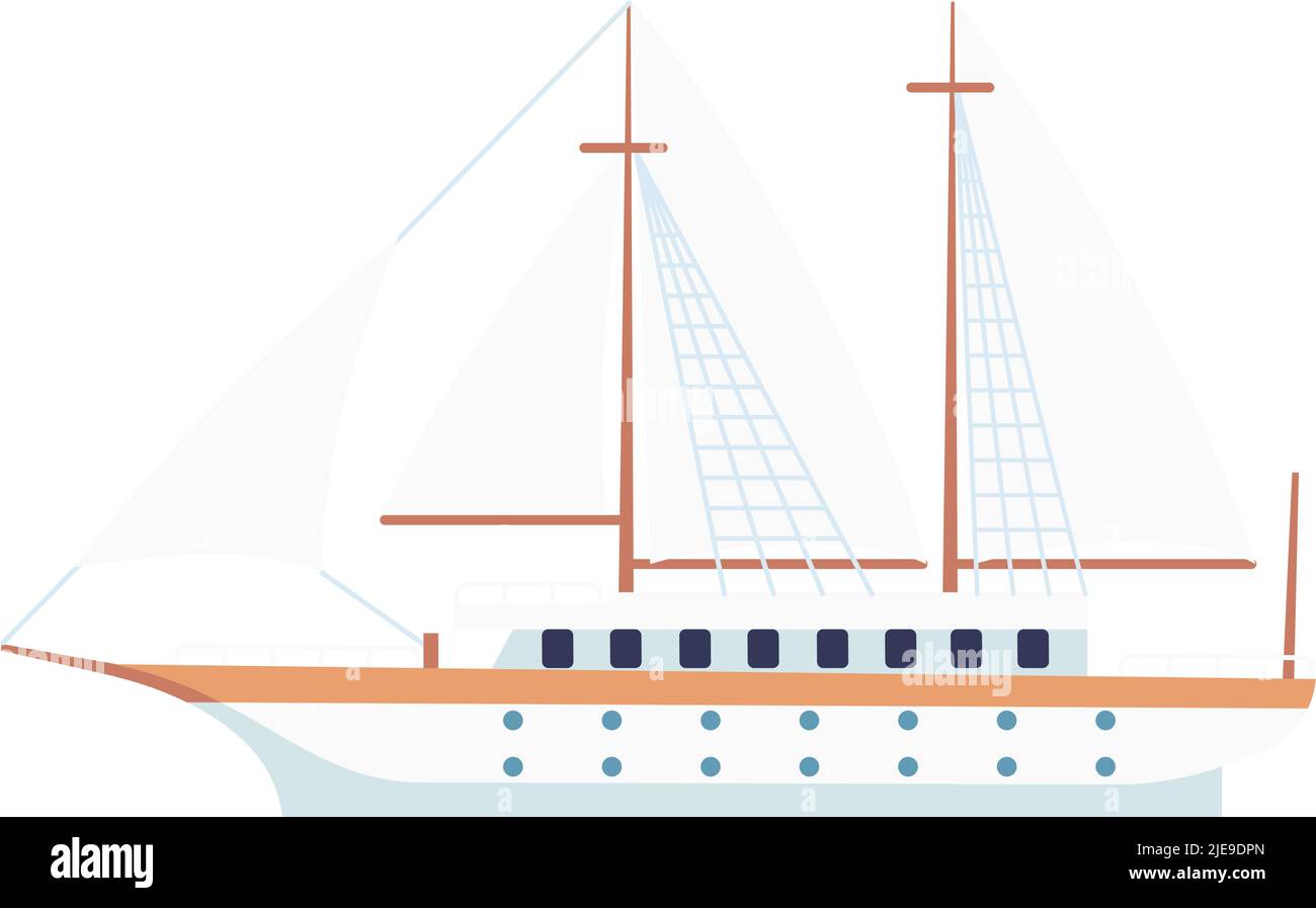 Schooner cruise Stock Vector Images - Alamy