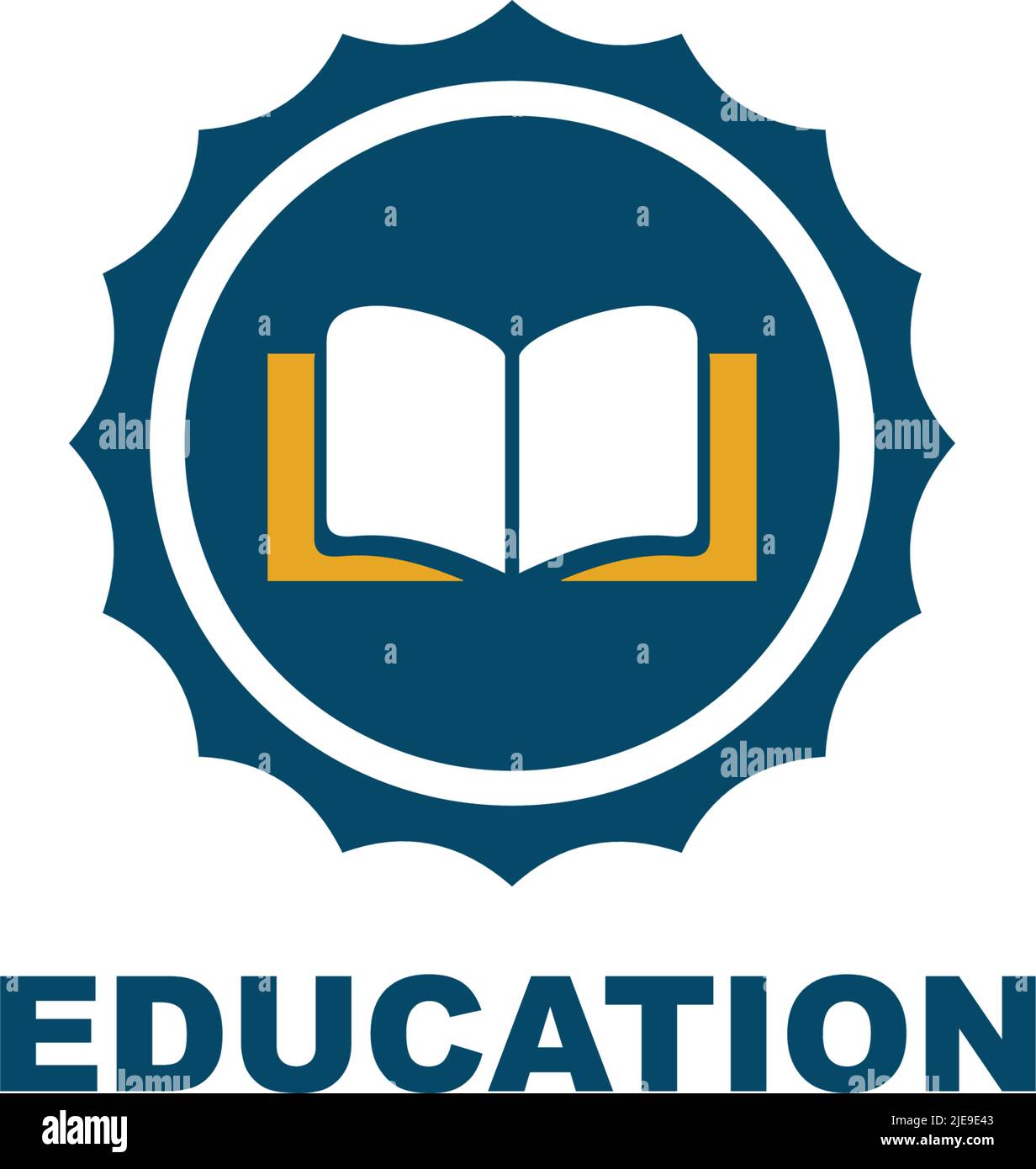 Education logo design inspiration vector template Stock Vector Image ...