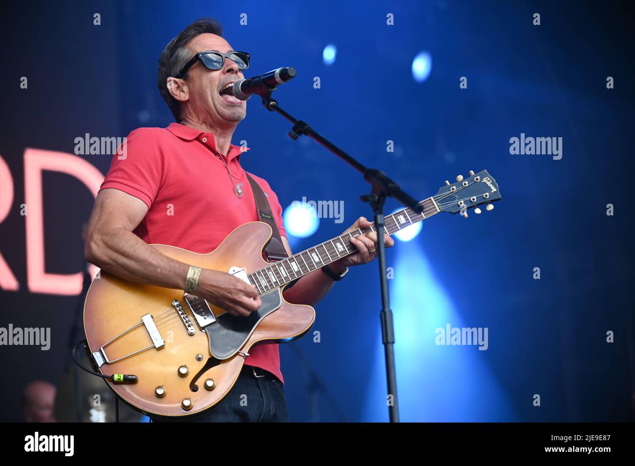 Nick Heywood , Performing at Lets Rock Leeds 80s Festival , Uk , 25.06. ...