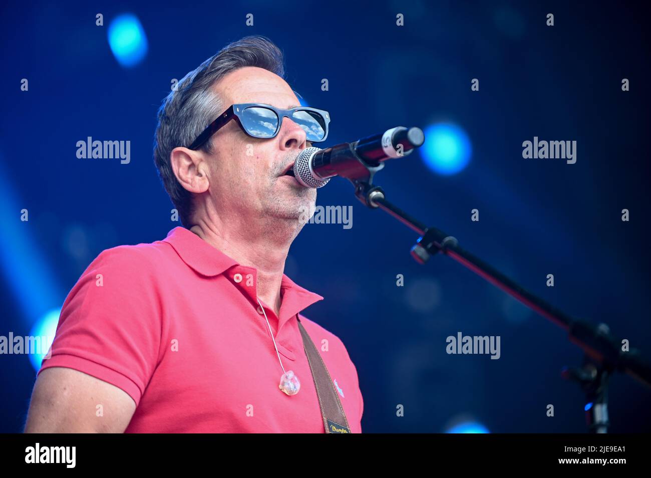 Nick Heywood , Performing at Lets Rock Leeds 80s Festival , Uk , 25.06. ...