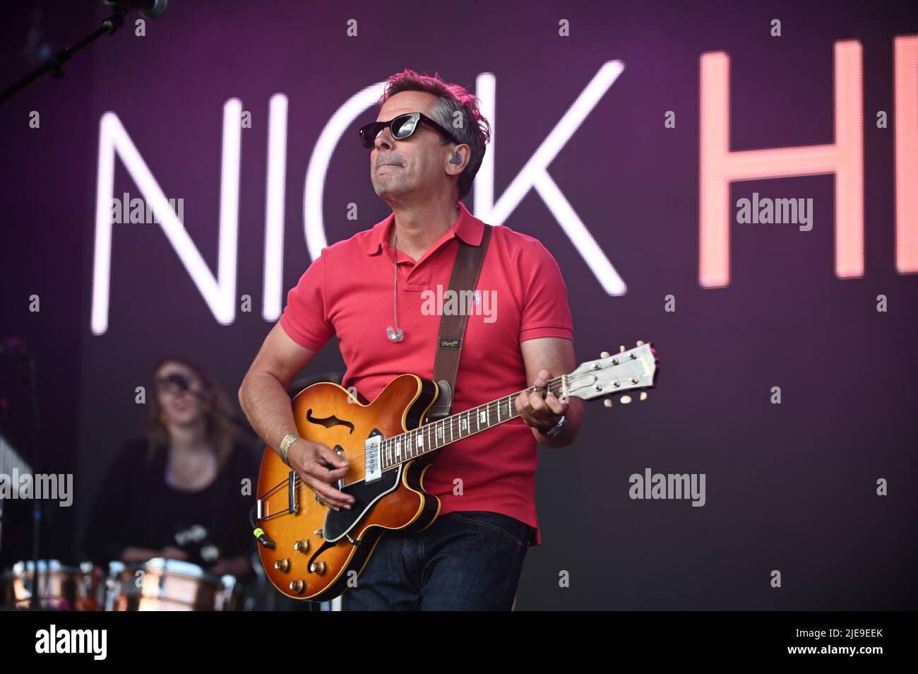 Nick Heywood , Performing at Lets Rock Leeds 80s Festival , Uk , 25.06. ...