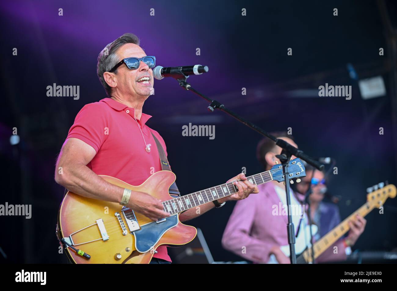 Nick Heywood , Performing at Lets Rock Leeds 80s Festival , Uk , 25.06. ...