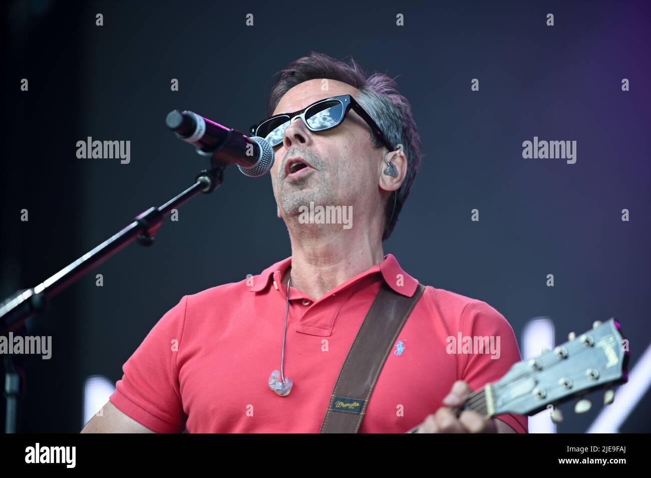 Nick Heywood , Performing at Lets Rock Leeds 80s Festival , Uk , 25.06. ...
