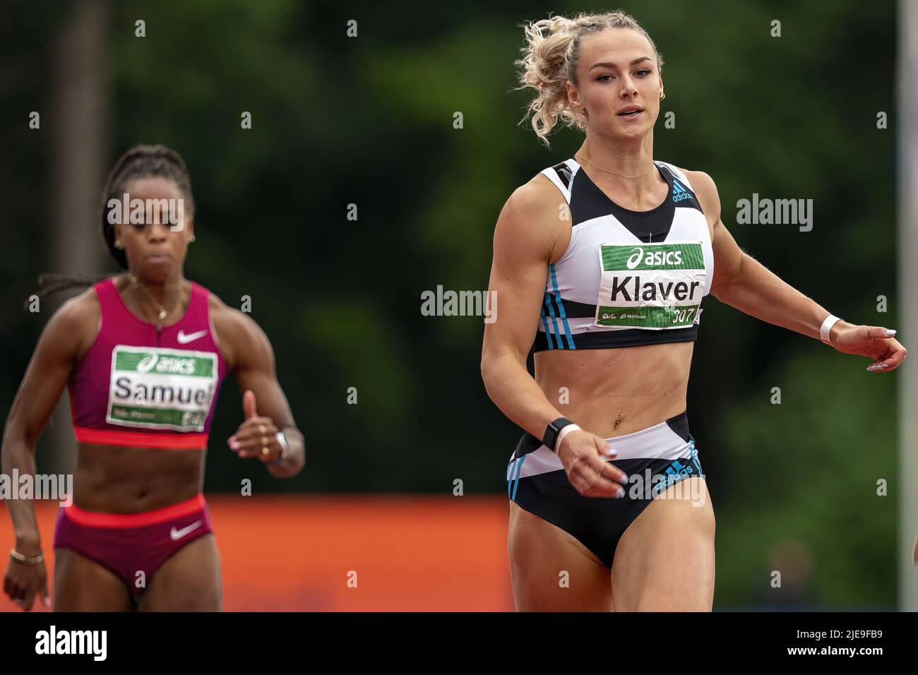 APELDOORN - Athlete Lieke Klaver becomes Dutch champion in the 200 ...