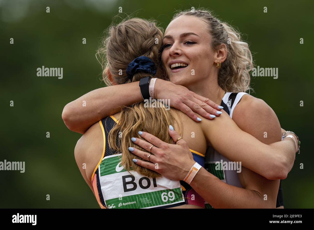 APELDOORN - Athlete Lieke Klaver becomes Dutch champion in the 200 ...