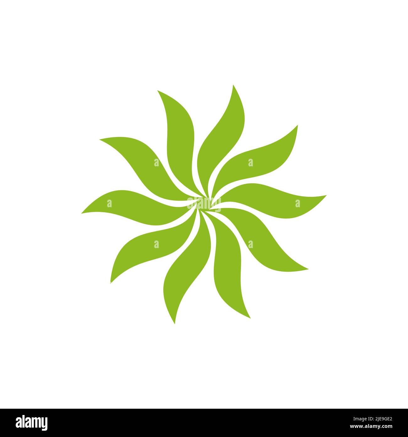 Flower icon logo design inspiration vector template Stock Vector Image ...
