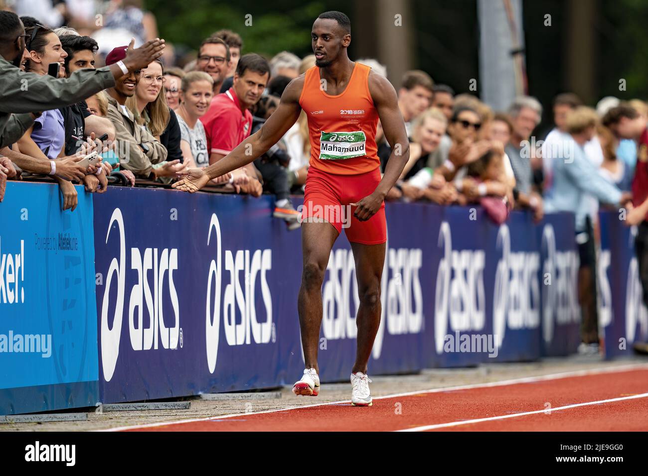 2022-06-26 16:06:05 APELDOORN - Athlete Mustafa Hassan Mahamuud becomes ...