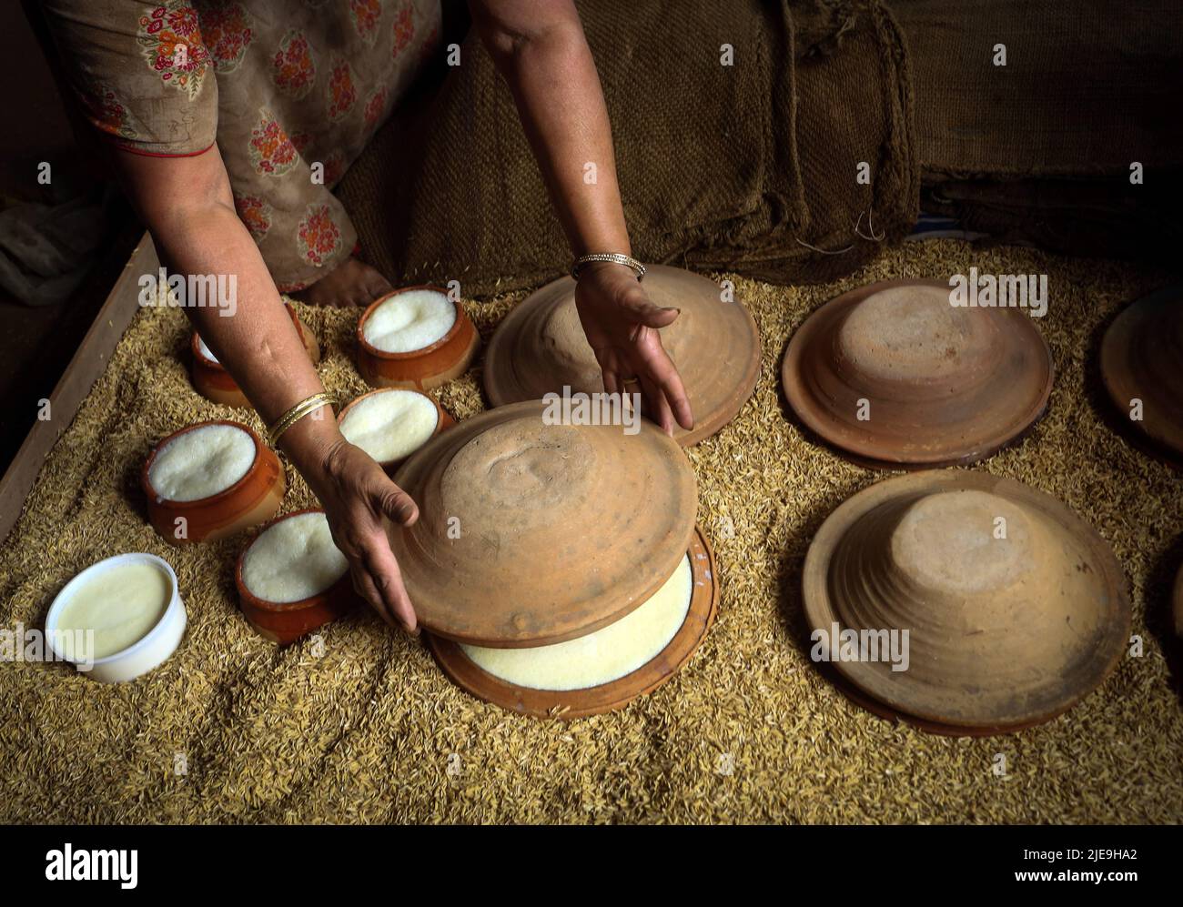 Juju dhau nepal hi-res stock photography and images - Alamy