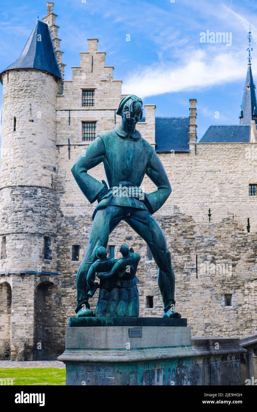 Het Steen Castle Antwerp Stock Photo - Alamy Het Steen Castle Antwerp Stock Photo - Alamy