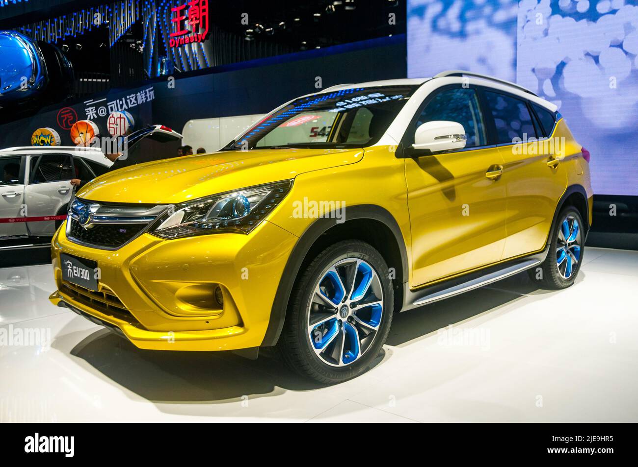 BYD Song EV300 on display at the 2016 Guangzhou Auto Show Stock Photo - Alamy