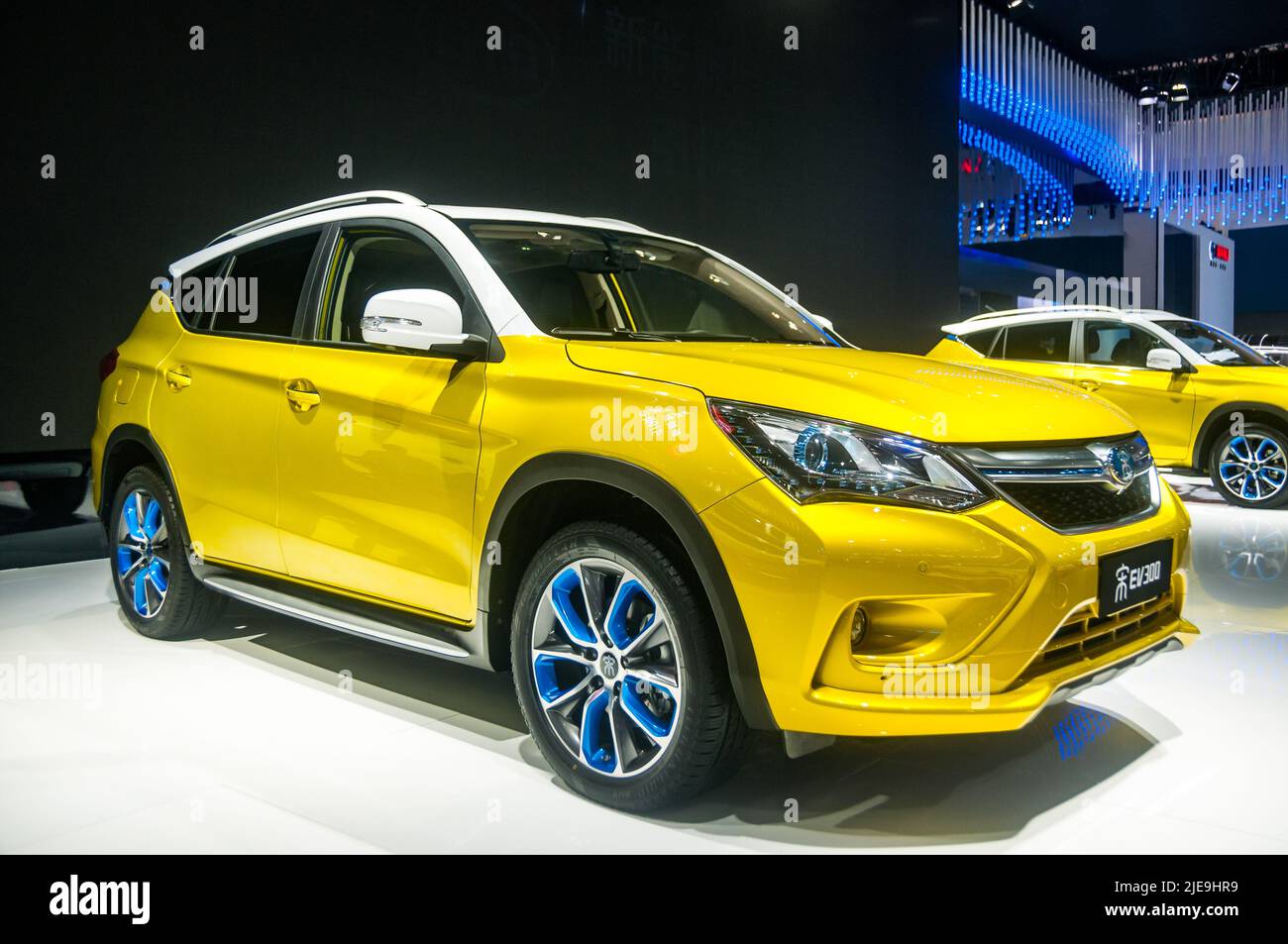 BYD Song EV300 on display at the 2016 Guangzhou Auto Show Stock Photo - Alamy