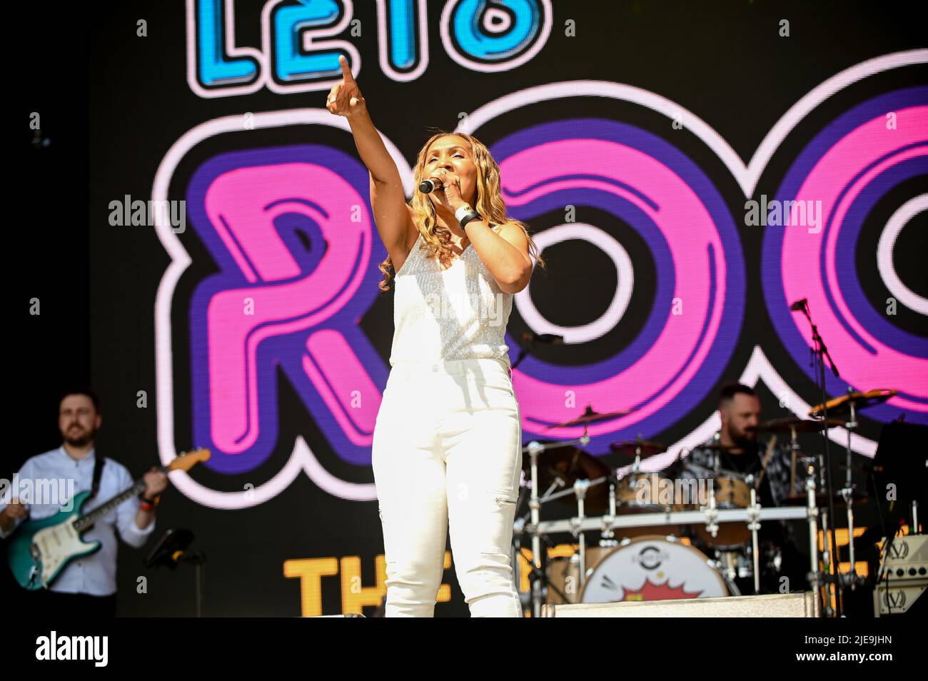 Rozalla , Performing at Lets Rock Leeds 80s Festival , Uk , 25.06.2022 ...
