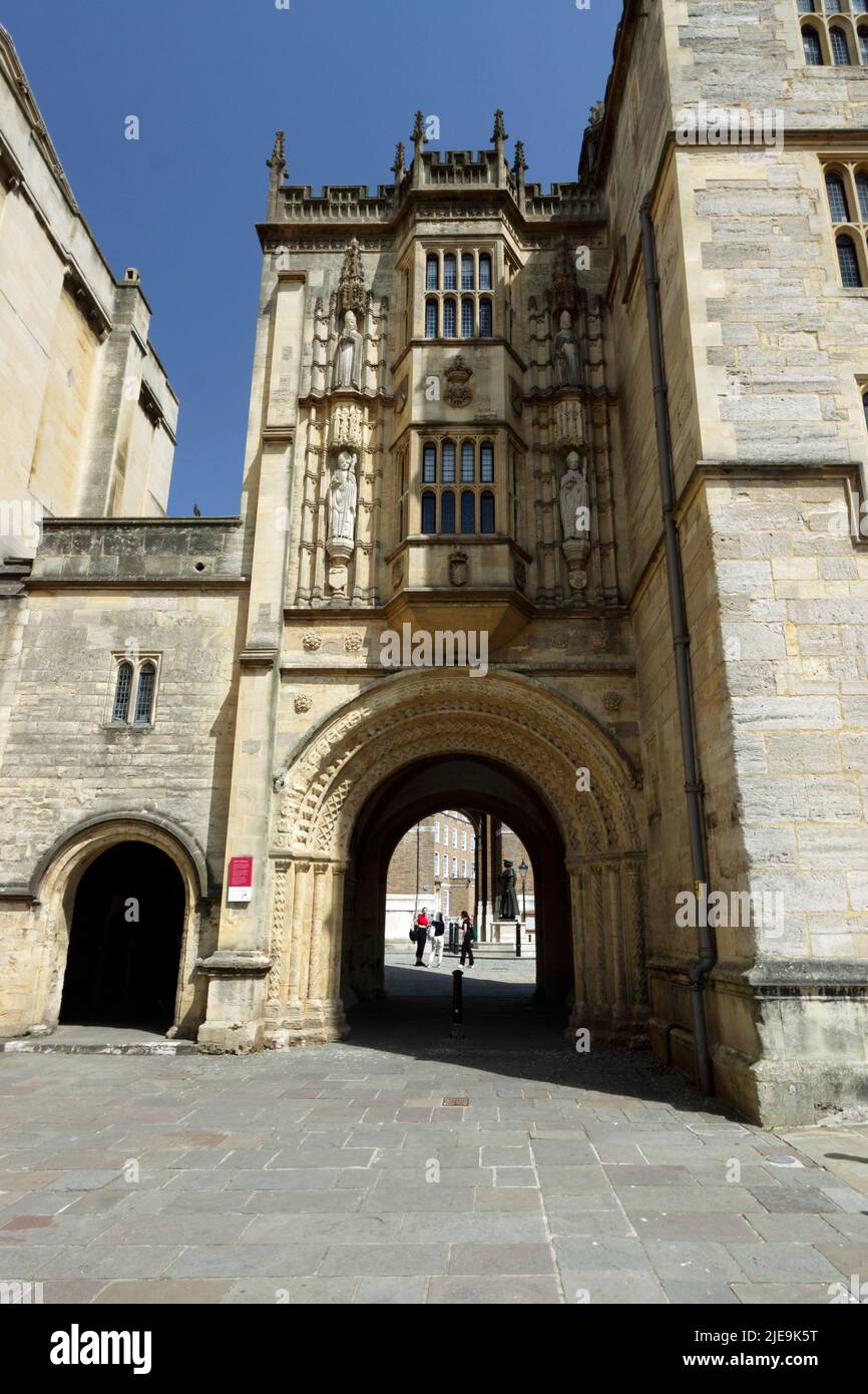 Abbey Gatehouse, Bristol, England Stock Photo - Alamy