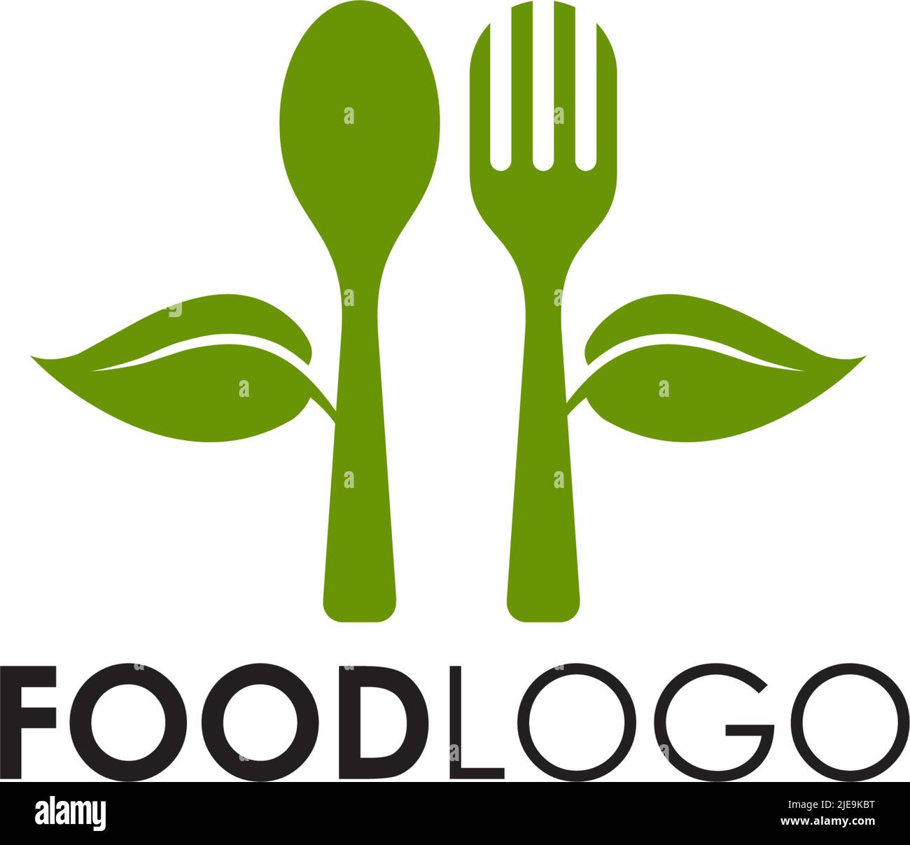Food logo design with using bowl icon illustration template Stock ...