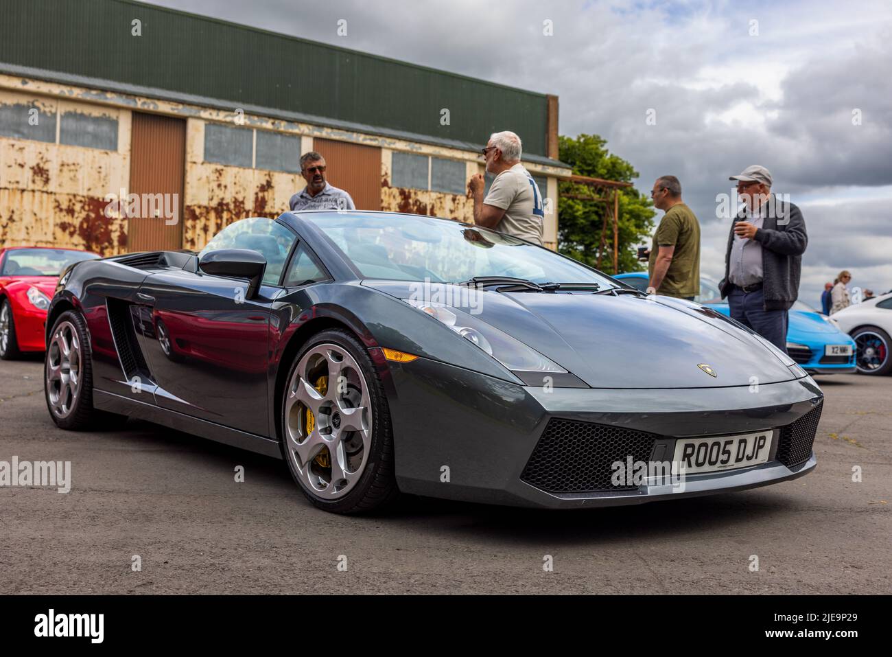2008 Lamborghini Gallardo Spyder ‘R005DJP’ on display at the June ...
