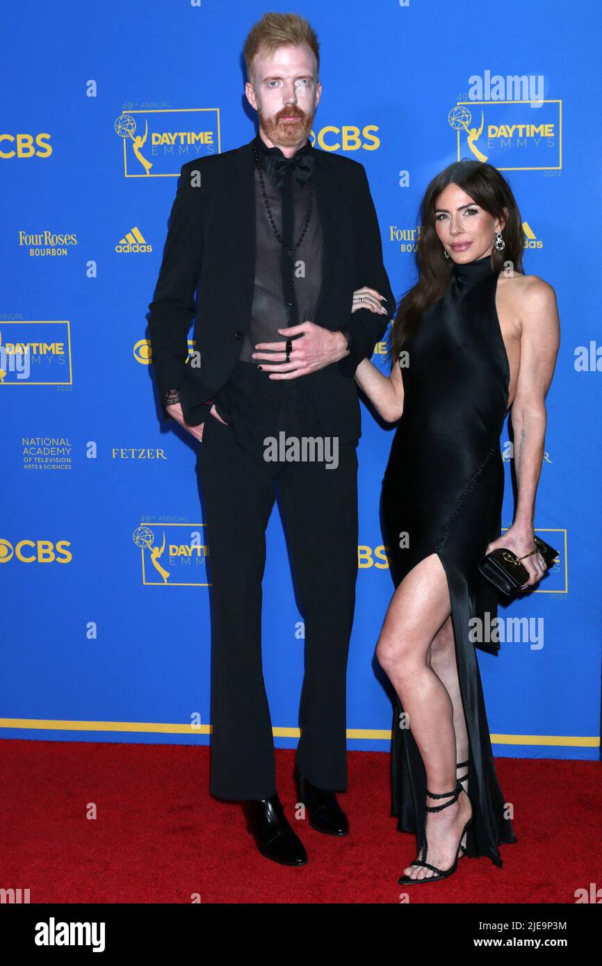 Pasadena, USA. 24th June, 2022. Matt Hanvey, Krista Allen at the 49th ...