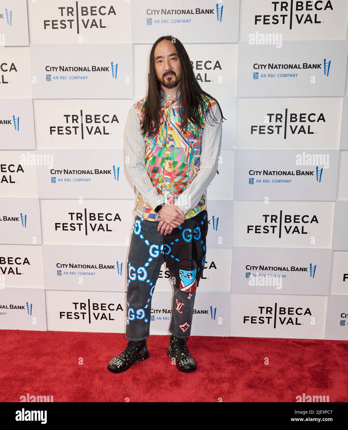 NEW YORK, NY, USA - JUNE 13, 2022: Steve Aoki attends the Tribeca ...