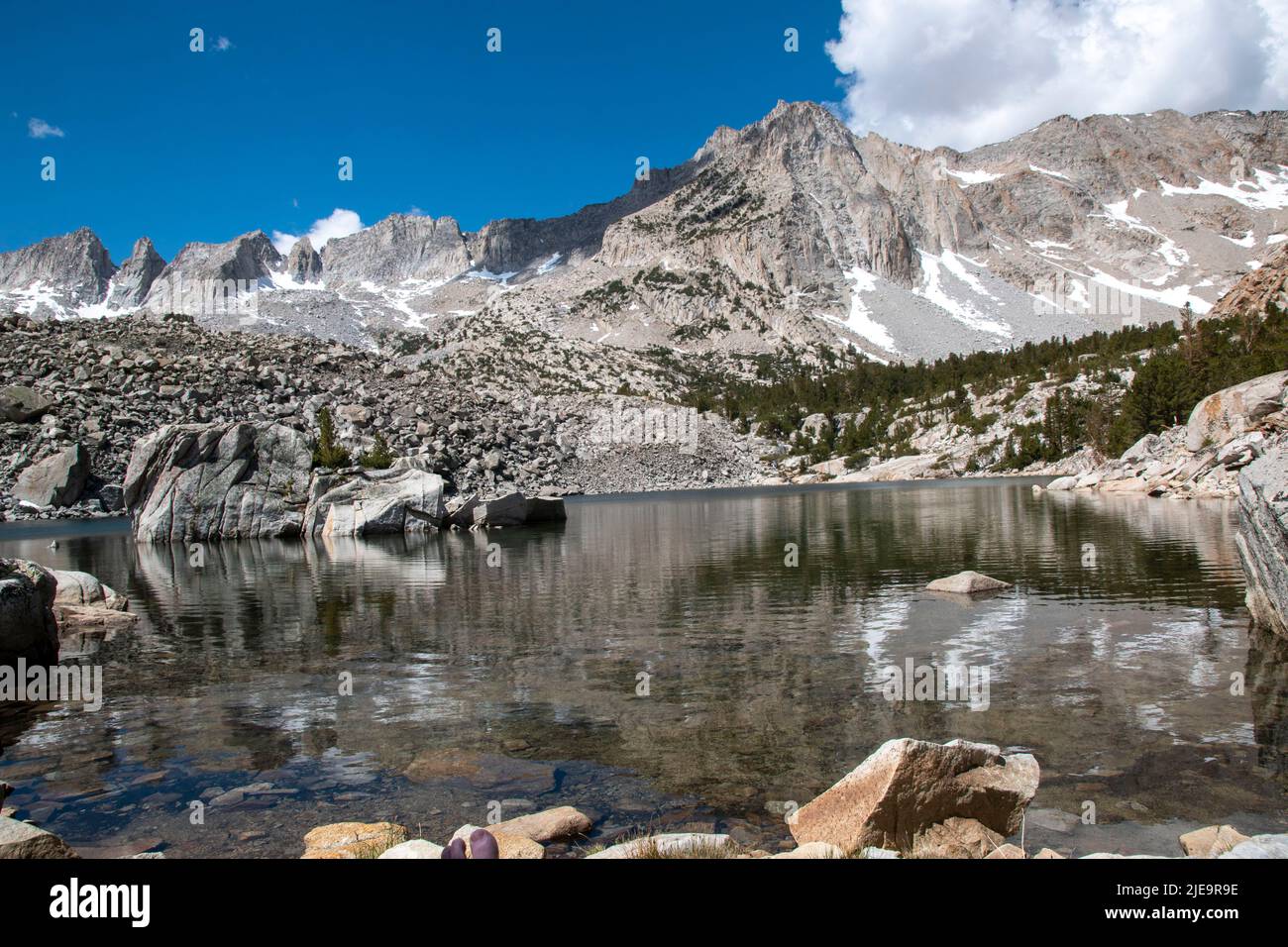 Gable Lakes is a chain of lakes at the base of the Four Gables peaks in ...
