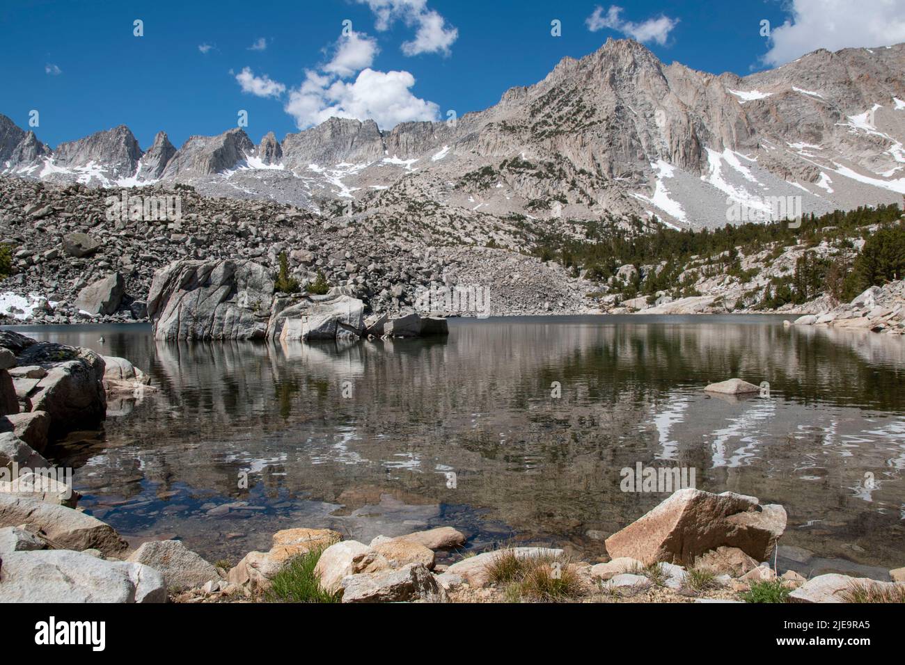 Gable Lakes is a chain of lakes at the base of the Four Gables peaks in ...