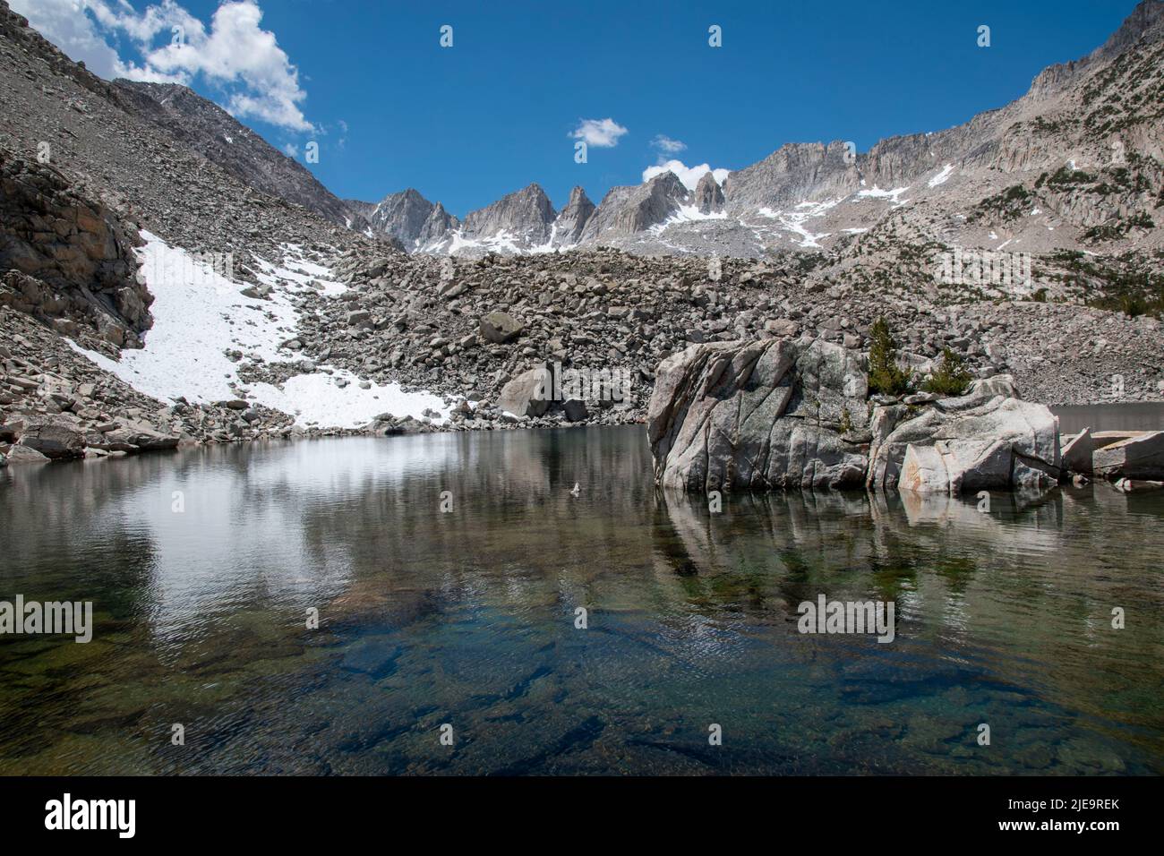 Gable Lakes is a chain of lakes at the base of the Four Gables peaks in ...