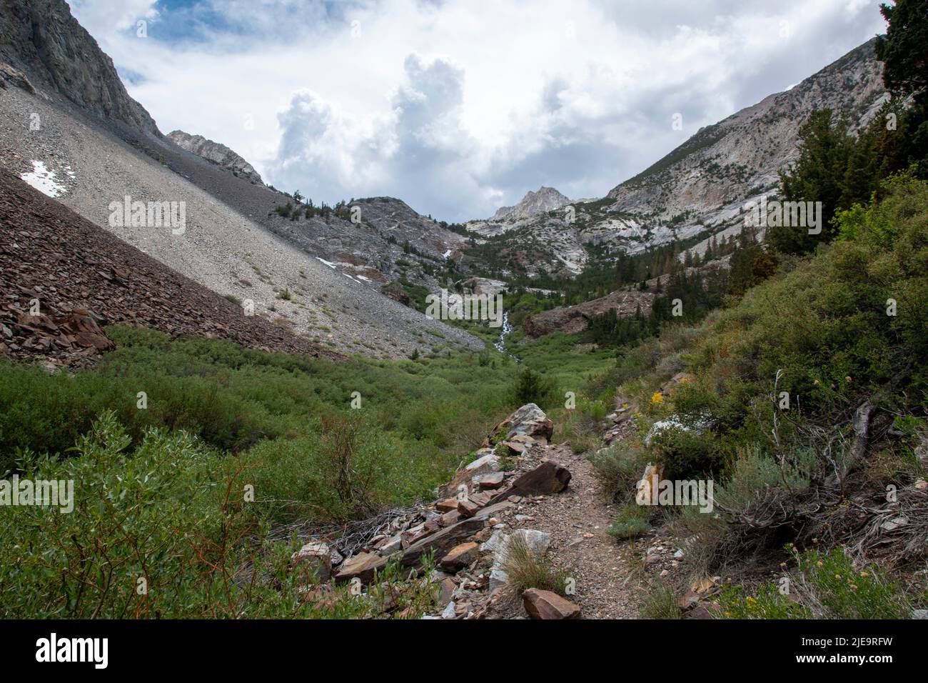 Gable Lakes is a chain of lakes at the base of the Four Gables peaks in ...