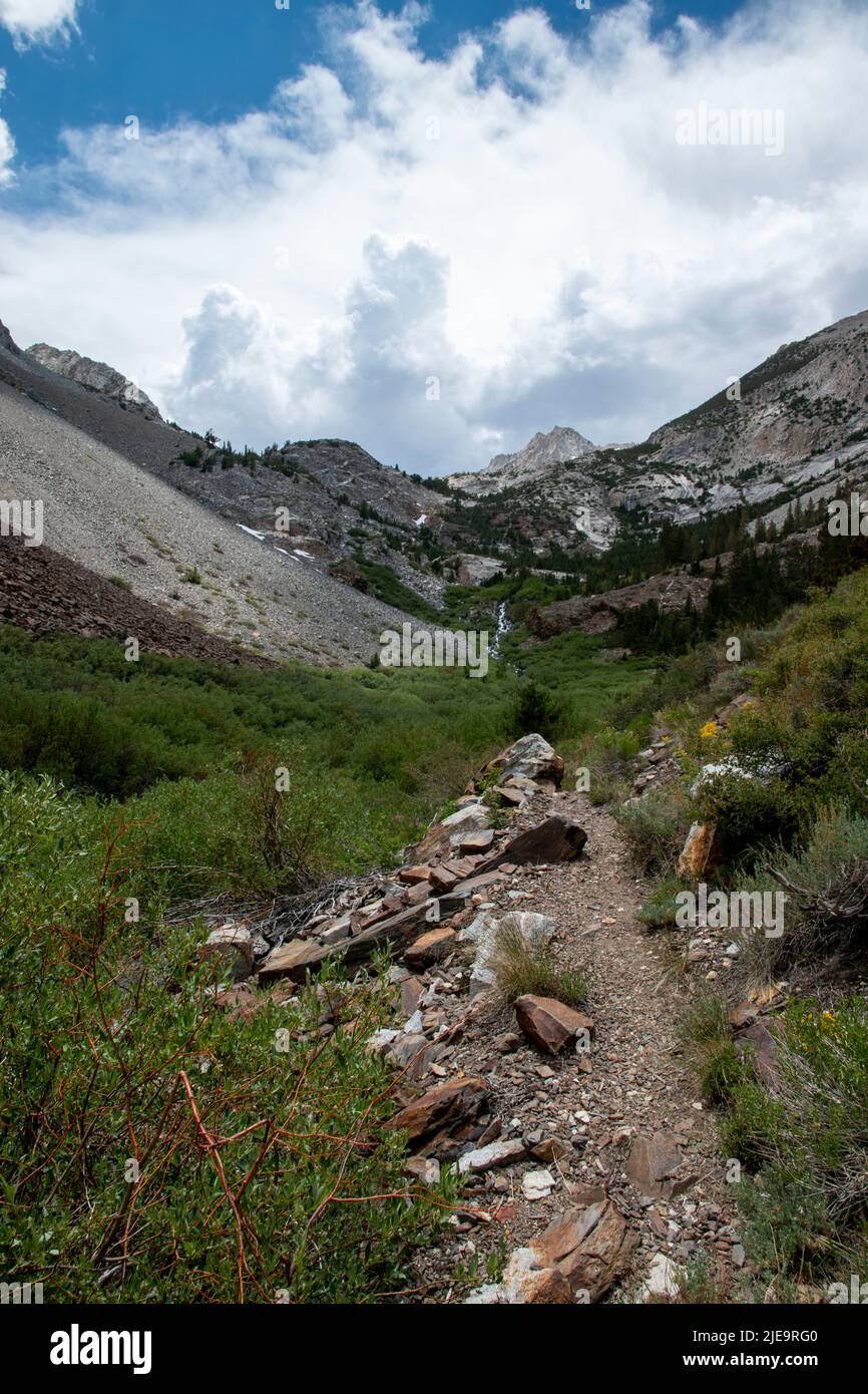 Gable Lakes is a chain of lakes at the base of the Four Gables peaks in ...