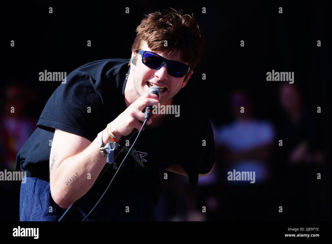 Fontaines dc on stage hi-res stock photography and images - Alamy
