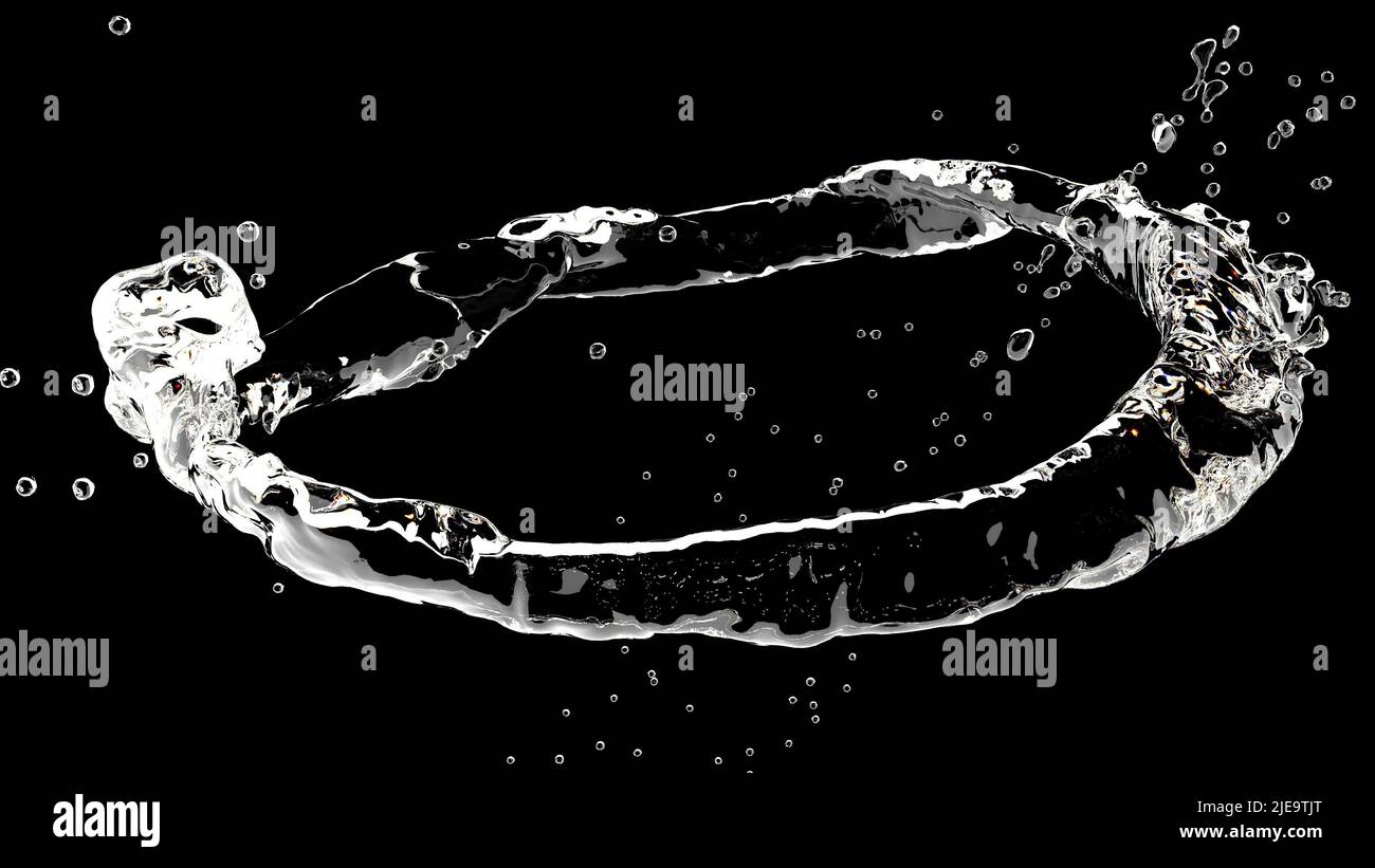 Super slow motion water wave hi-res stock photography and images - Alamy