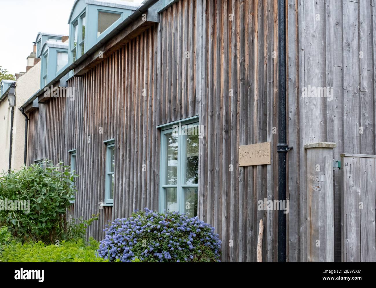 Lanswood Park Timber Clad Houses