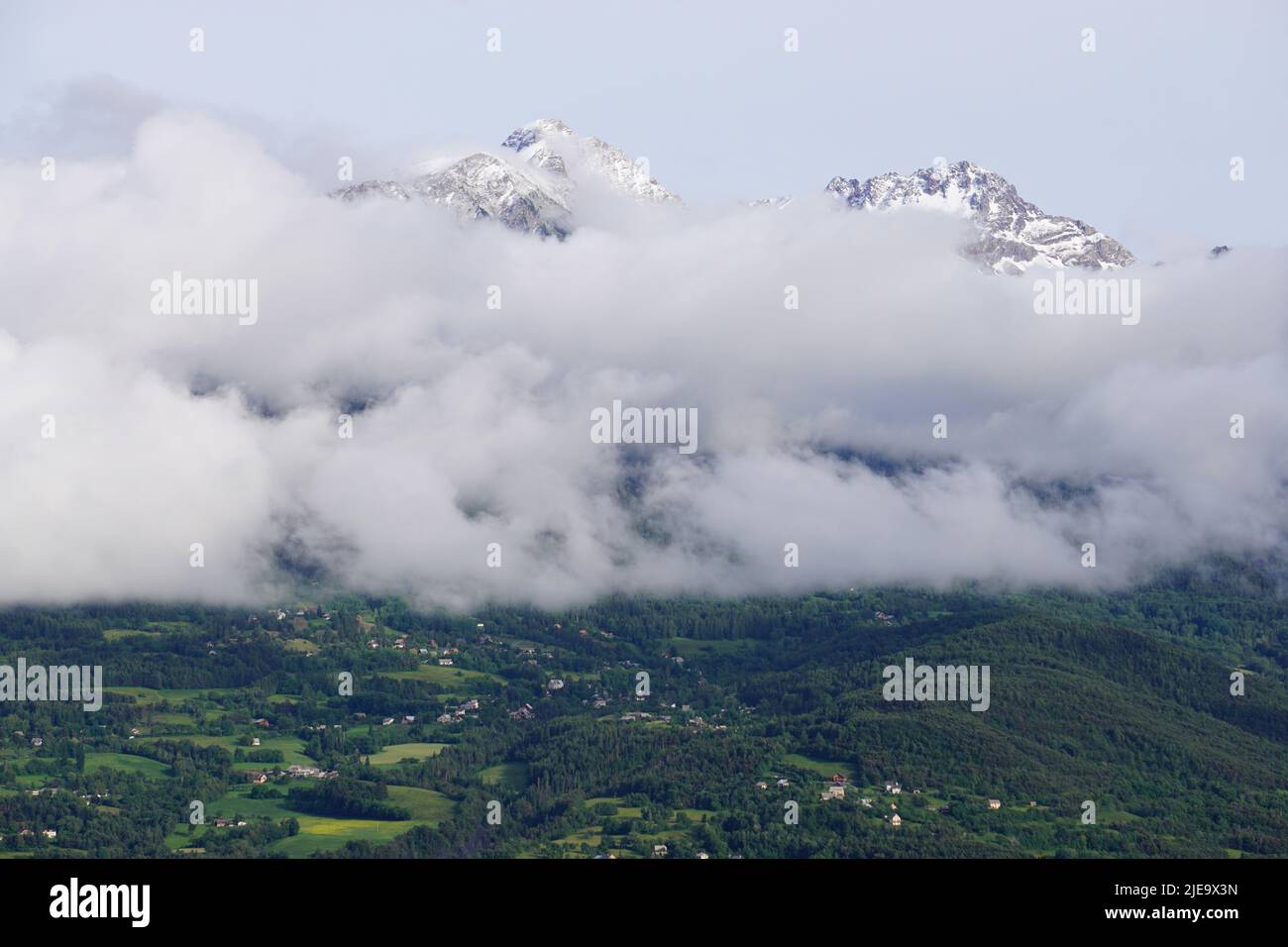 Alps fog hi-res stock photography and images - Alamy