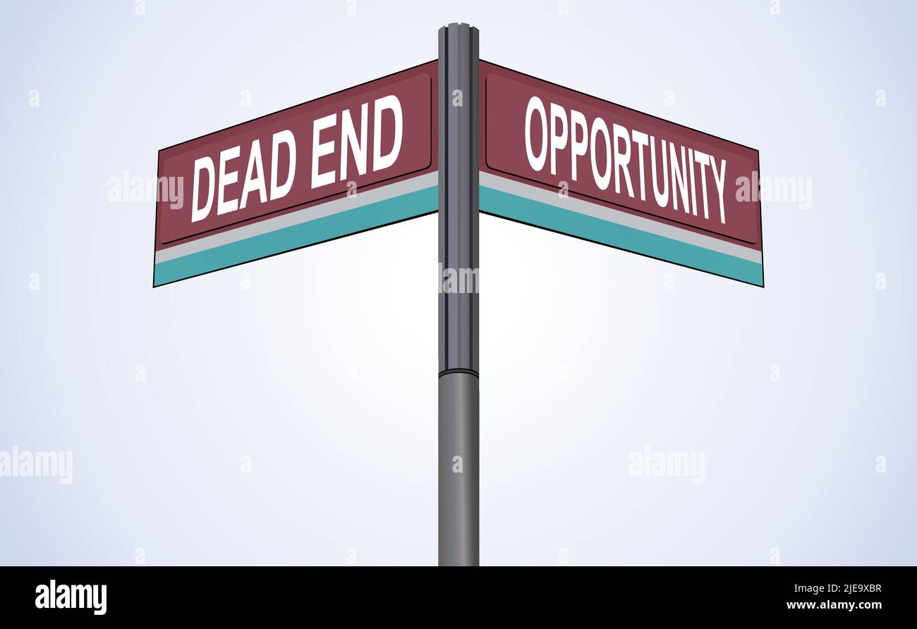 Opposite end Stock Vector Images - Alamy