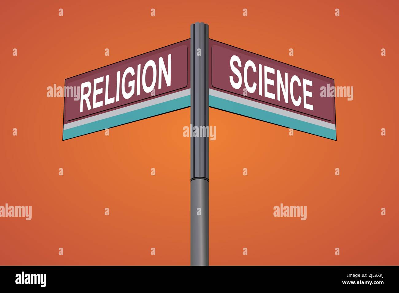 Religion and science hi-res stock photography and images - Alamy