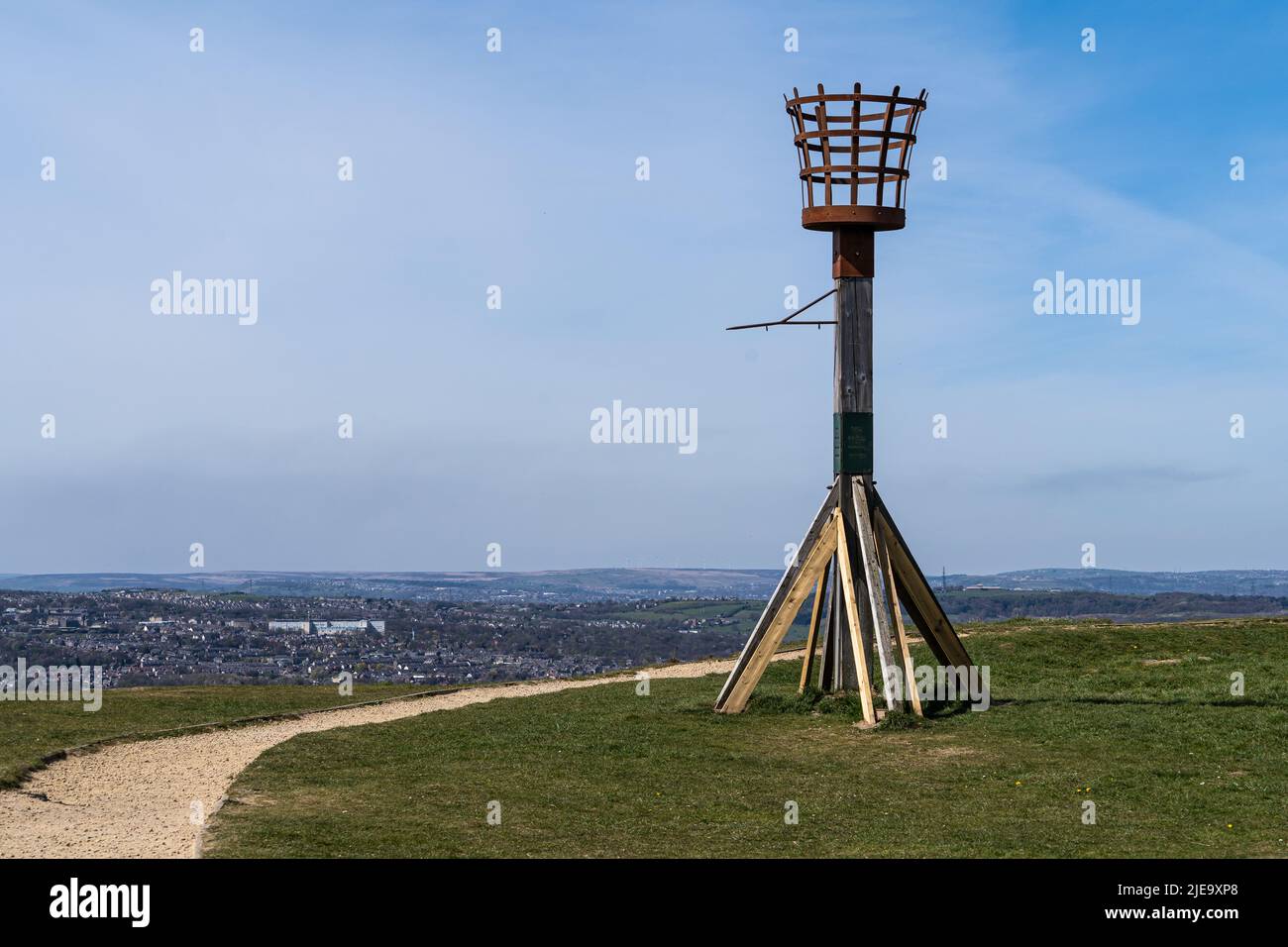 beacon castle hill Stock Photo - Alamy