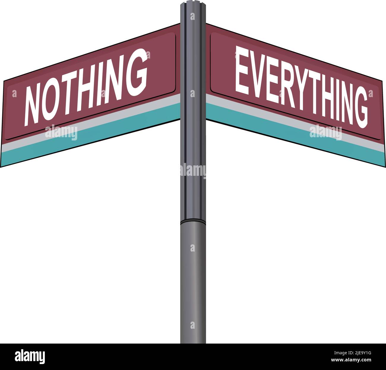 Nothing on Stock Vector Images - Alamy