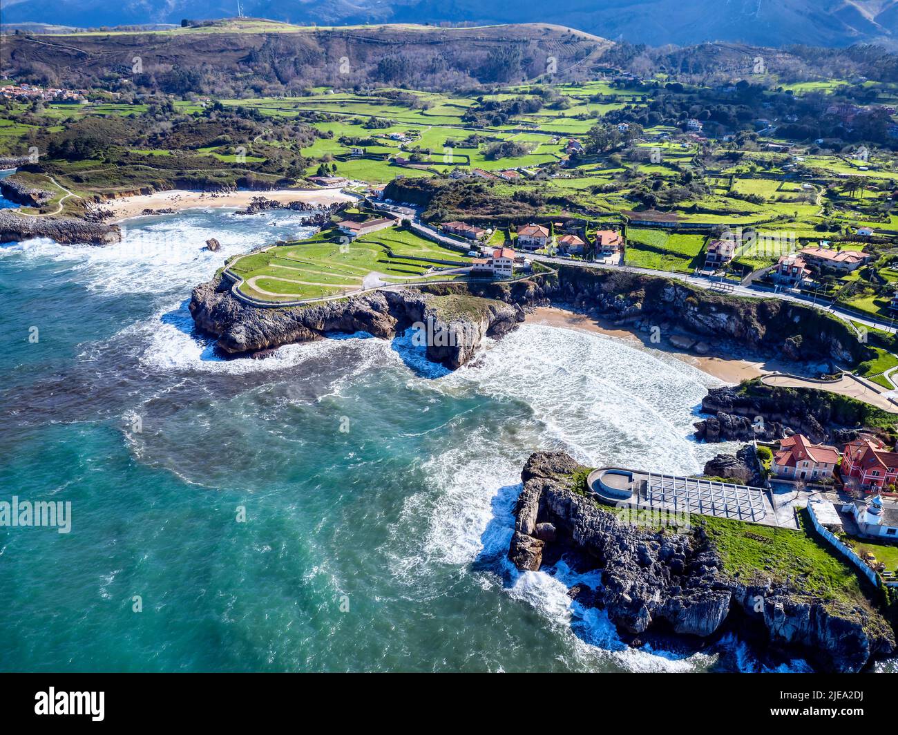 Llanes beach asturias hi-res stock photography and images - Alamy