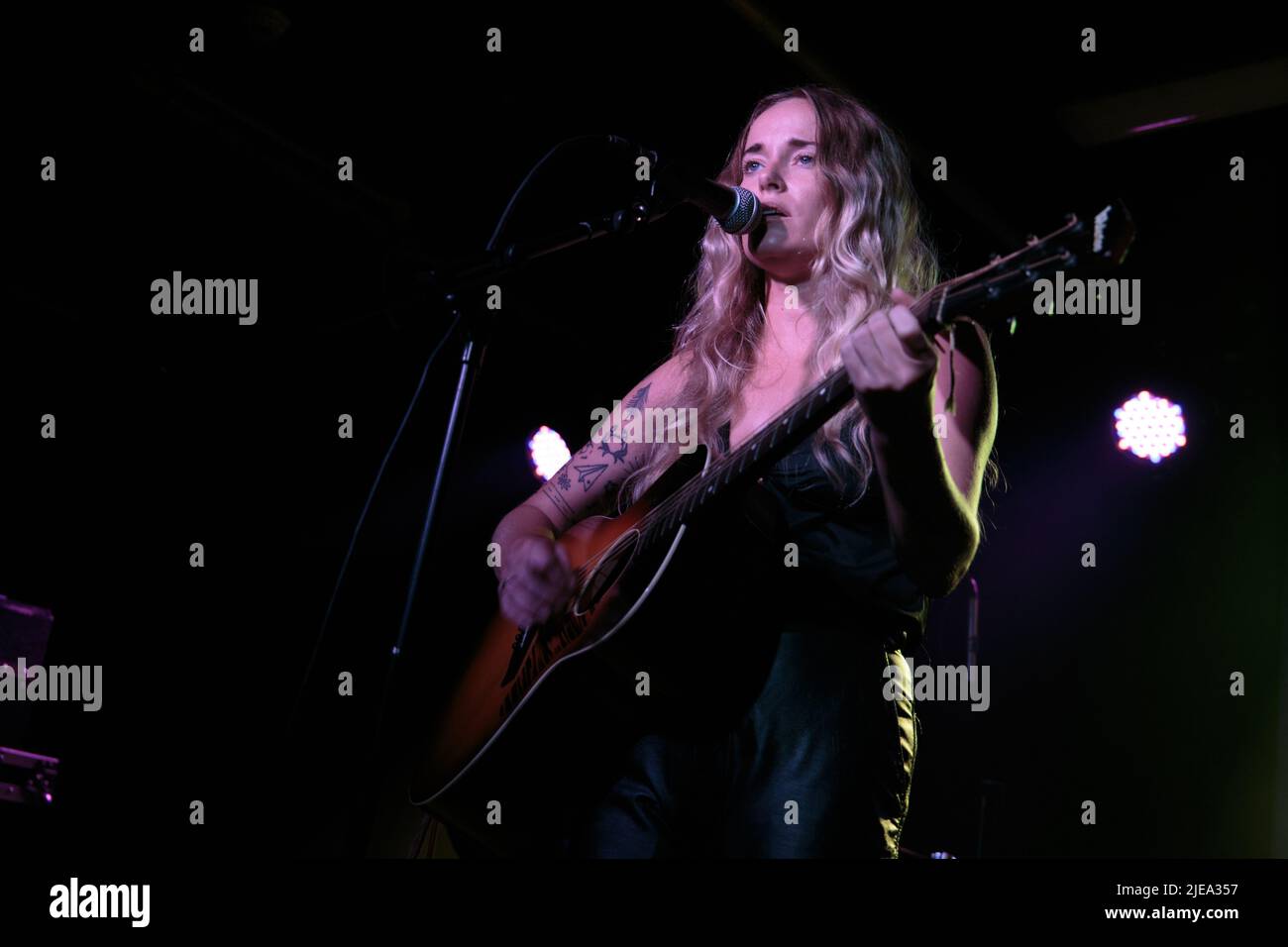 leah blevins, Live at Manchester Academy Uk 24th june 2022 Stock Photo ...