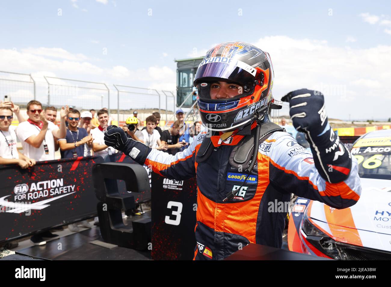 AZCONA Mikel (ESP), BRC Hyundai N Squadra Corse, Hyundai Elantra N TCR ...
