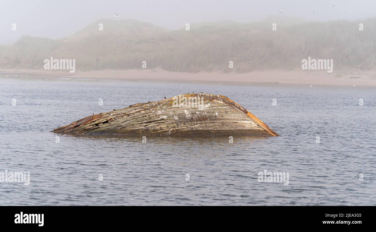 Capsized boat hi-res stock photography and images - Alamy