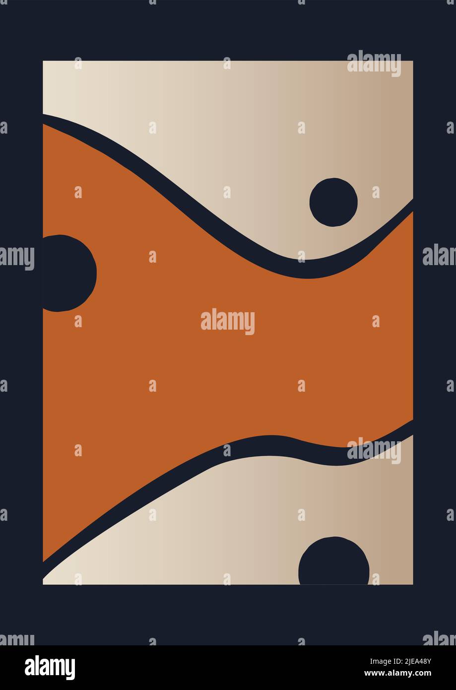 Abstract gradient illustration with geometry shapes Stock Vector Image ...