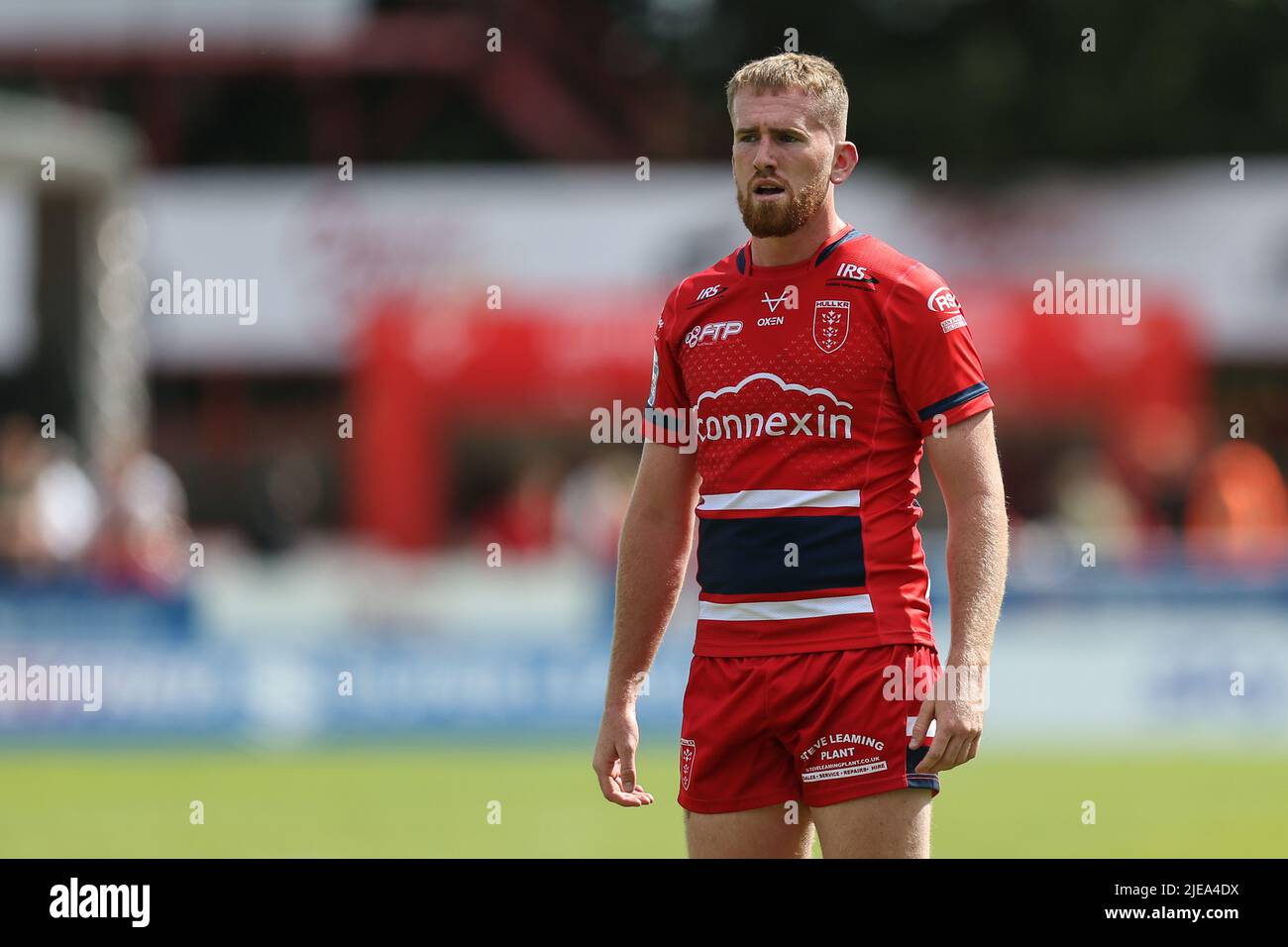Rowan Milnes #21 of Hull KR during the game Stock Photo - Alamy