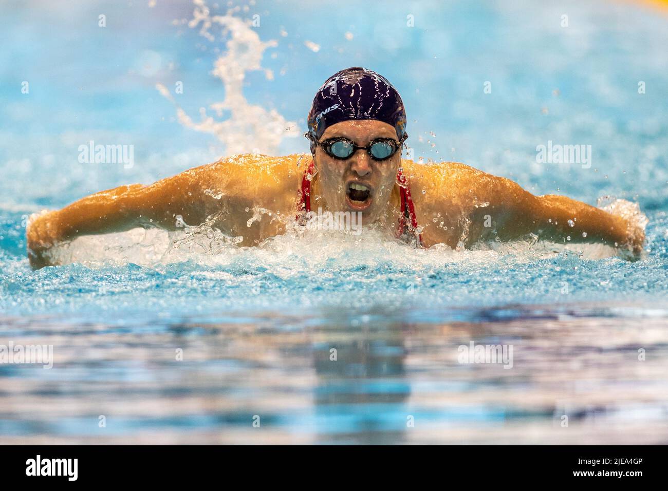 Berlin, Germany. 26th June, 2022. Swimming: German championship ...