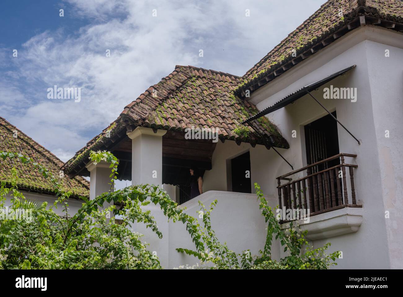 Reis Magos Fort Goa India June 25 2022 Interiors of Reis Magos fort in ...