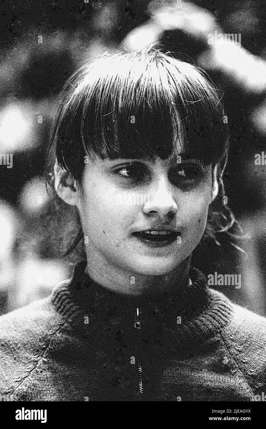 Nadia Comanici (ROM) cometing at the 1976 American Cup Stock Photo - Alamy